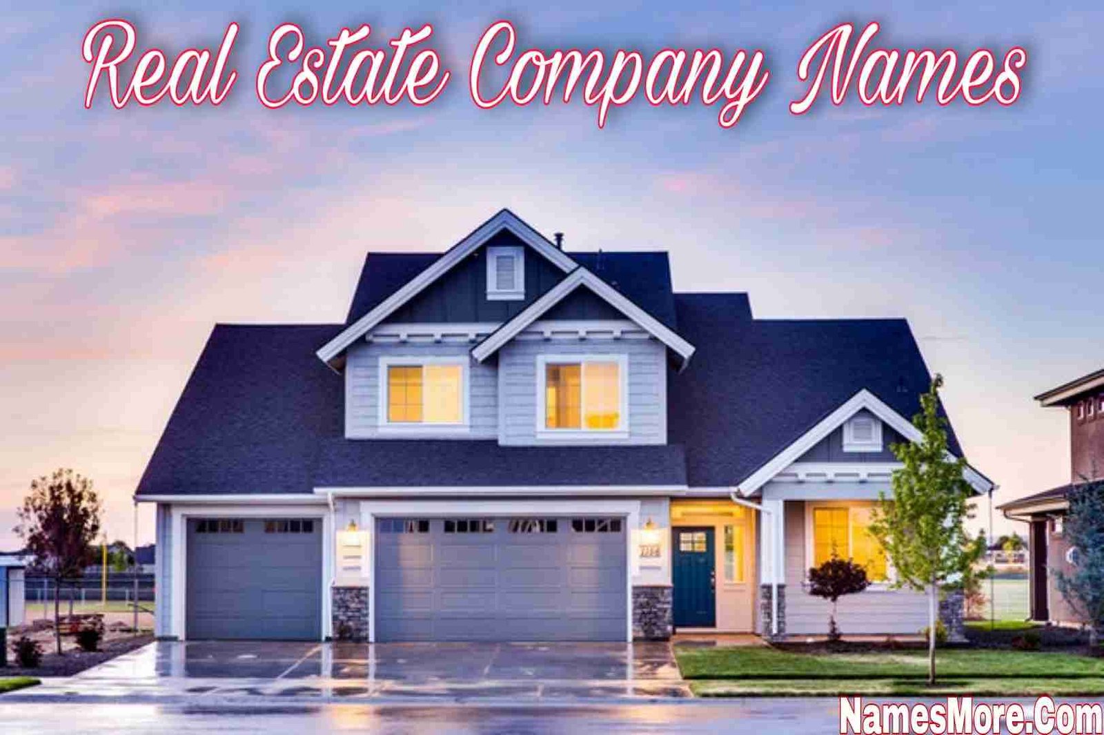 Real Estate Company Names | 950+ Real Estate Business Names